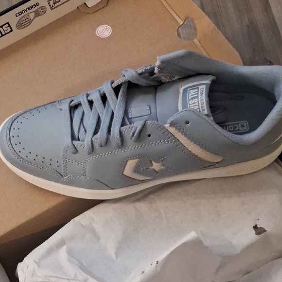 Converse | Shoes | Converse Mens Light Blue Sneakers | Poshmark